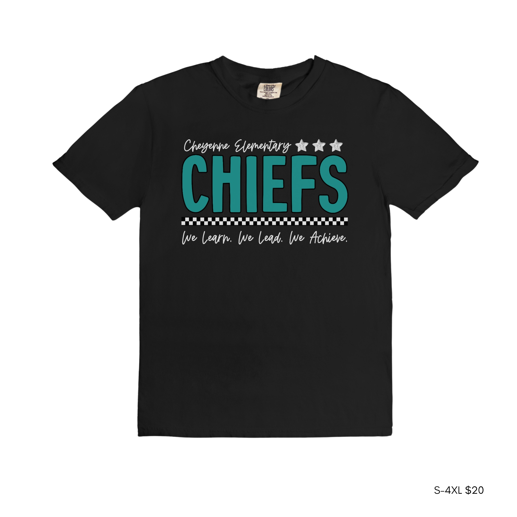 Cheyenne Chiefs Cursive Tee – Lipstick and Littles