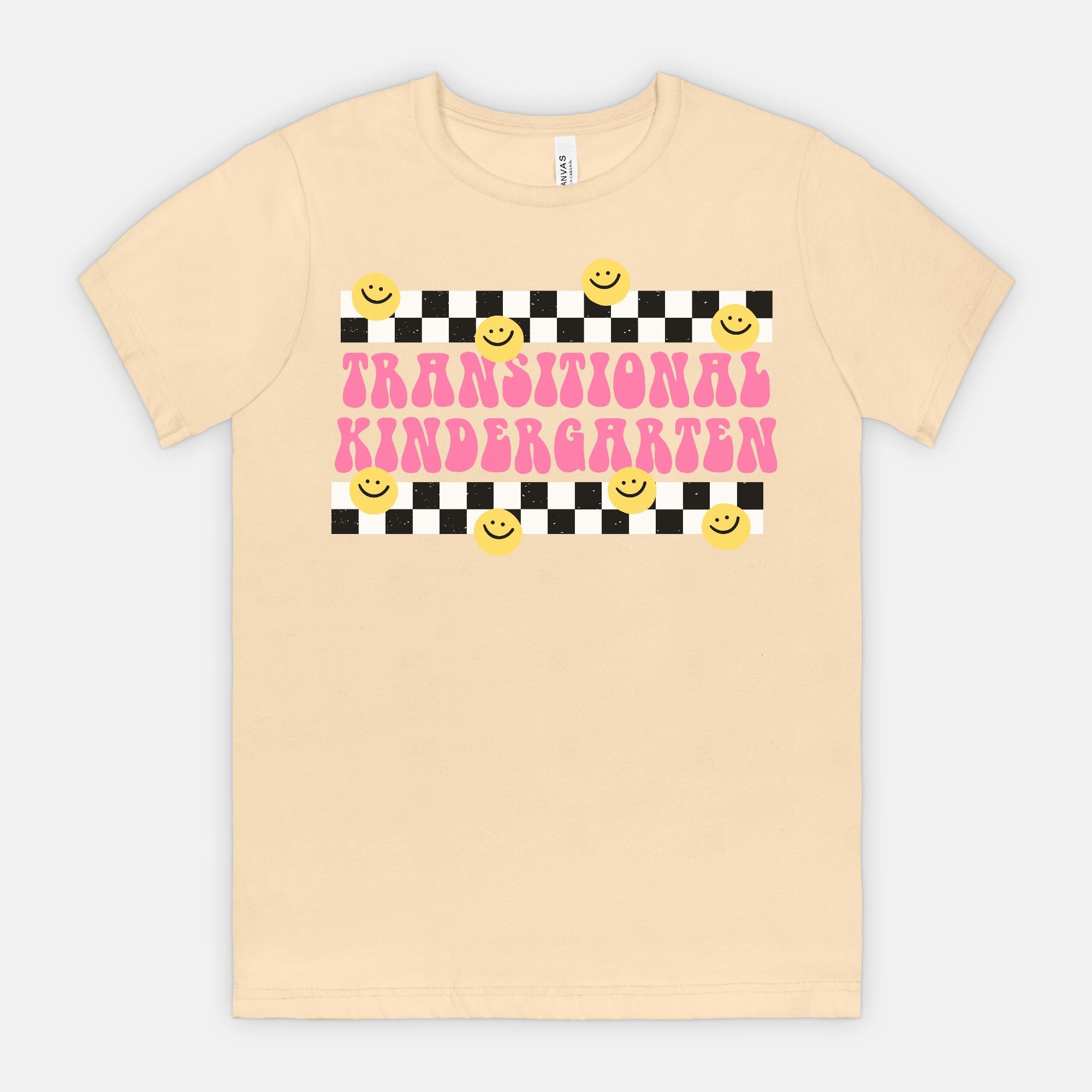 Transitional Kinder Smiley Tee – Lipstick and Littles